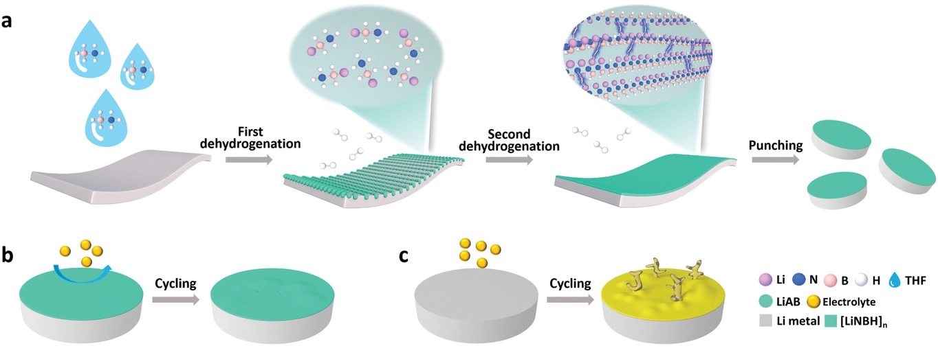 Building Artificial Solid‐Electrolyte Interphase with Uniform Intermolecular Ionic Bonds toward ...